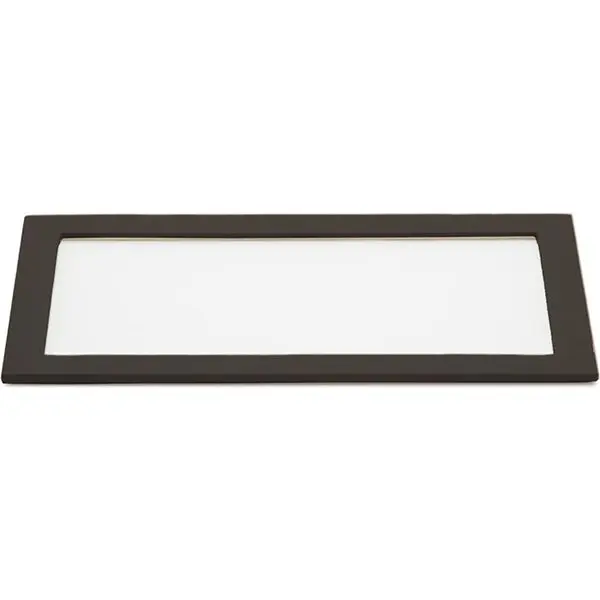 Wolf Vault Tray Glass Lid - Black