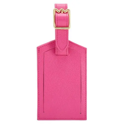 Wolf Mimi Luggage Tag - Pink