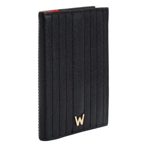 Wolf Mimi Passport Case - Black