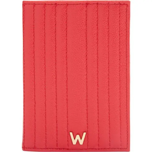 Wolf Mimi Passport Case - Red