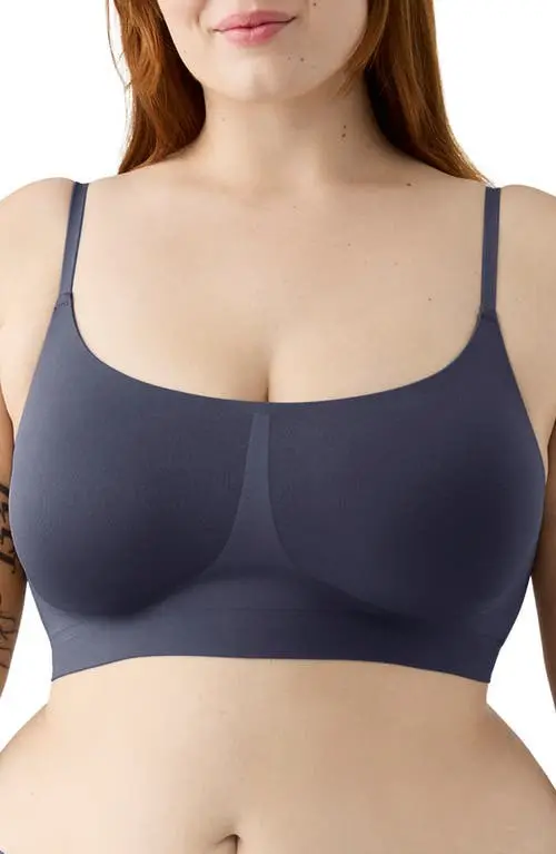 TRUE & CO Soft Form Square Neck Wireless Bra - Nightfal