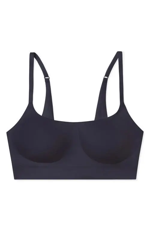 TRUE & CO Soft Form Square Neck Wireless Bra - Nightfal