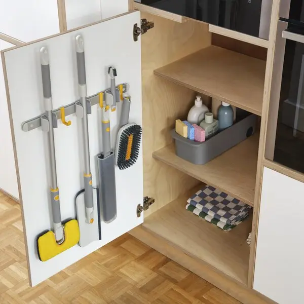 JOSEPH JOSEPH Cleantech 6-piece Deep Cleaning Set With Extension Pole