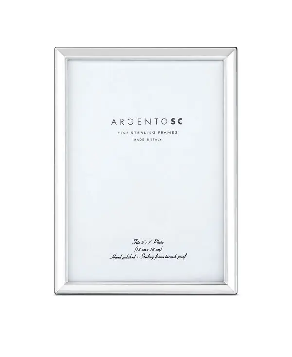 ARGENTO SC Sterling Silver Frame, 5 X 7