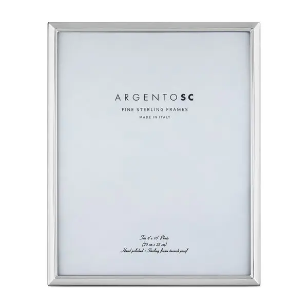 ARGENTO SC Sterling Silver Frame 8 X 10
