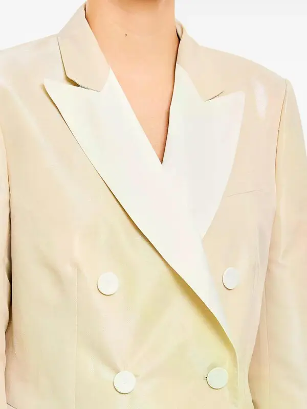 Alberto Biani Double-breasted Blazer - Neutrals