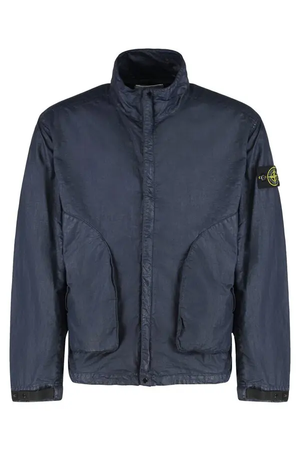 Stone Island Techno Fabric Jacket - Blue