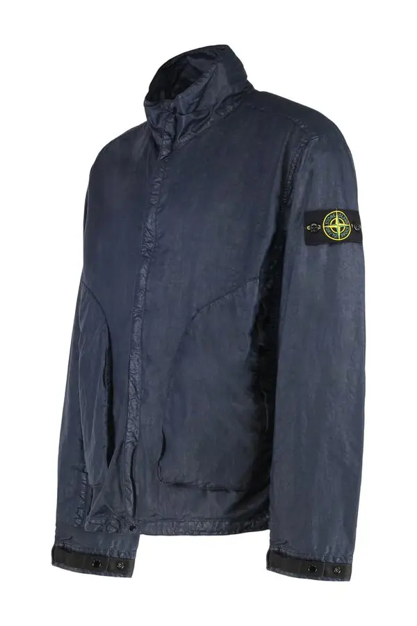 Stone Island Techno Fabric Jacket - Blue