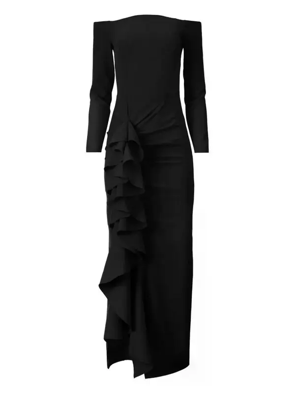 MOOS STUDIO Off-shoulder Dress - Black