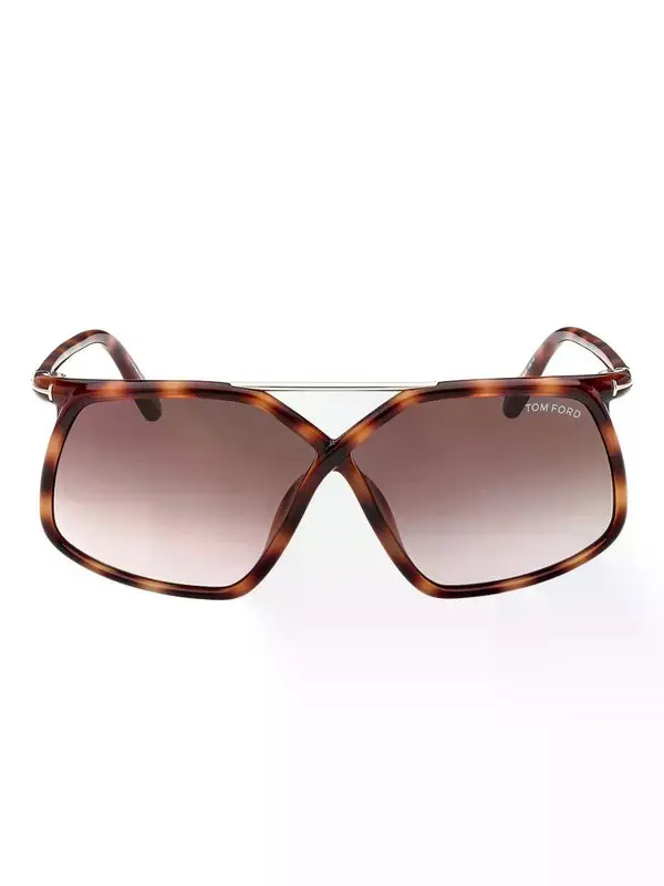 TOM FORD Oversized Sunglasses - Brown
