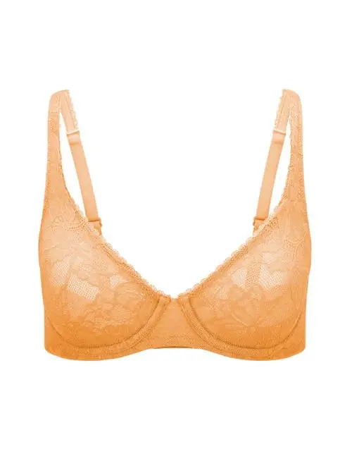 ADORE ME Winona Unlined Full Coverage Bra - Medium Orange
