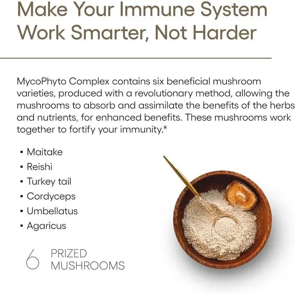 ECONUGENICS Mycoceutics Mycophyto 180 Capsules