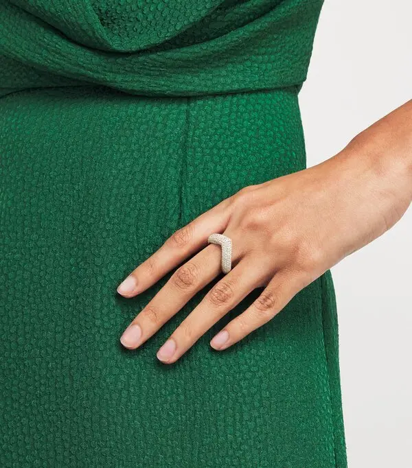 ENGELBERT Drop Link Diamond Ring