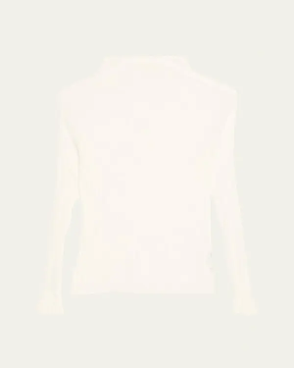 Issey Miyake Chiffon Twist Top - White