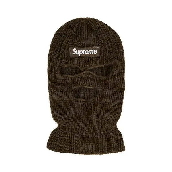 Supreme New Era Box Logo Balaclava - Brown