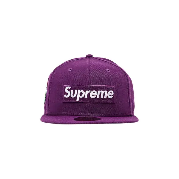Supreme Grinch Box Logo Cap - Purple