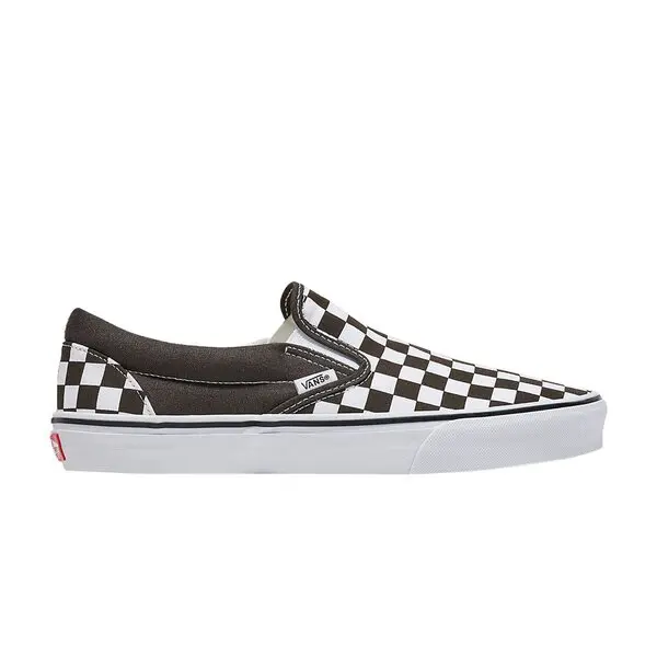 VANS Classic Slip-on In Checkerboard - Brown