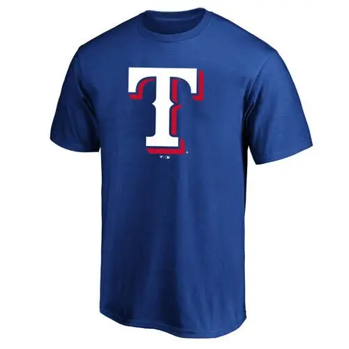 Profile Texas Rangers Big & Tall Primary Logo T-shirt