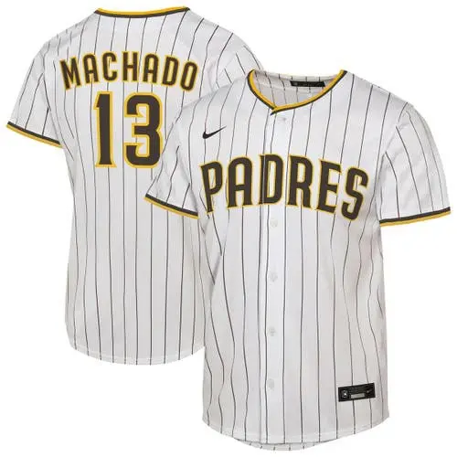 Nike Youth Manny Machado San Diego Padres Home Replica Player Jersey - White