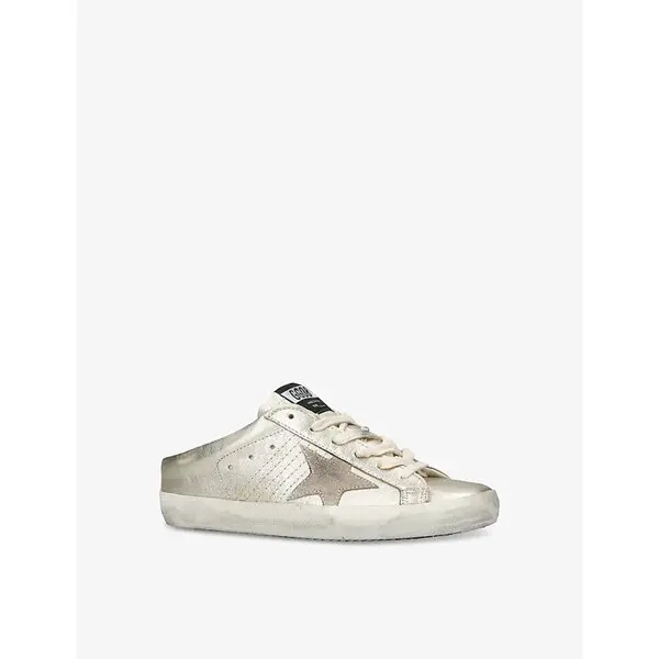 GOLDEN GOOSE Super-star Sabot Leather Low-top Trainers