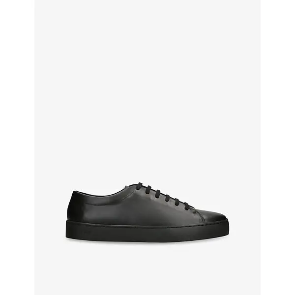 JAK Royal Leather Low-top Trainers - Black