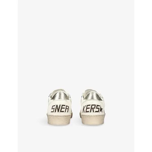 GOLDEN GOOSE Ball Star Leather Low-top Trainers - White/comb