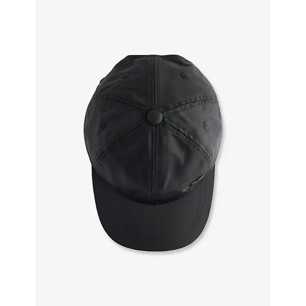 Emporio Armani Logo Plaque Woven Cap