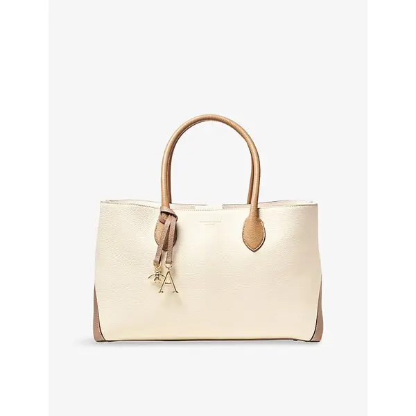 ASPINAL OF LONDON London Leather Tote Bag