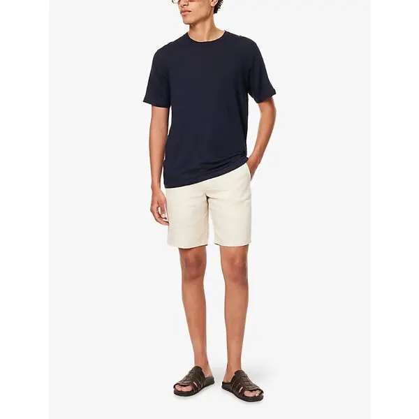 Orlebar Brown Norwich Slim-fit Linen Shorts - Chai