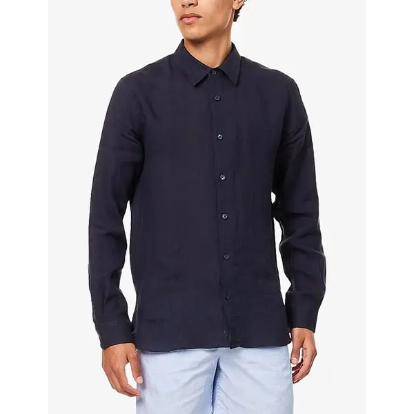 Orlebar Brown Justin Relaxed-fit Linen Shirt