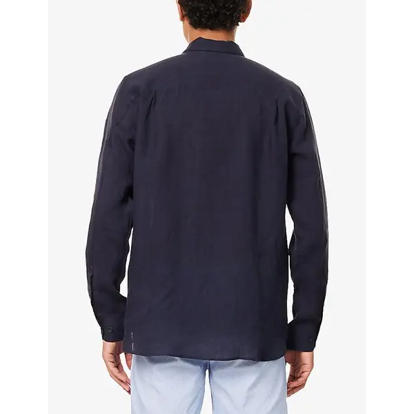 Orlebar Brown Justin Relaxed-fit Linen Shirt