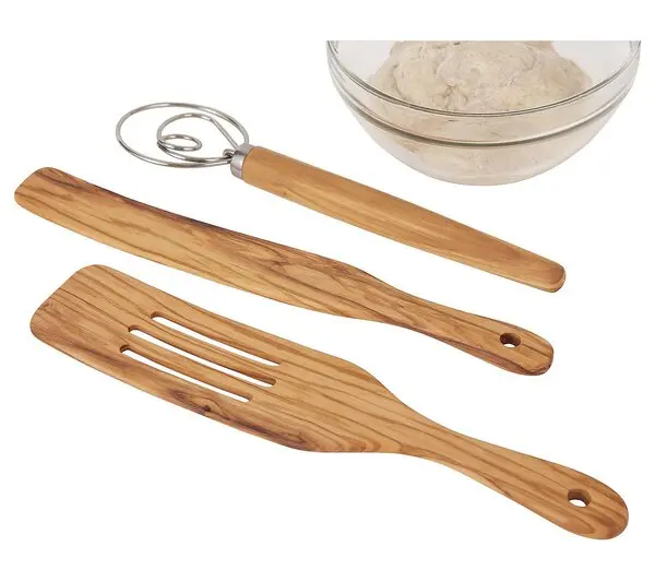 RSVP Olive Wood Spurtle