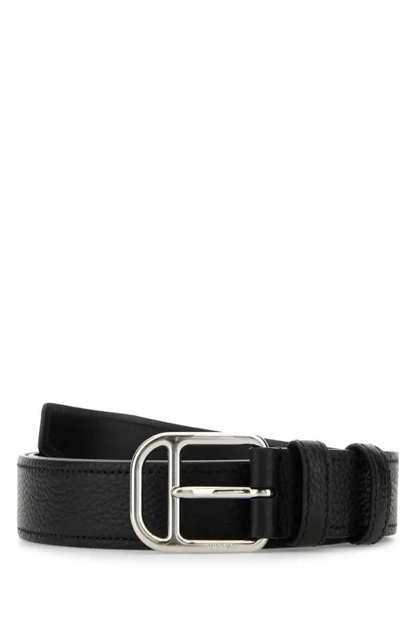 Prada Leather Belt - Black