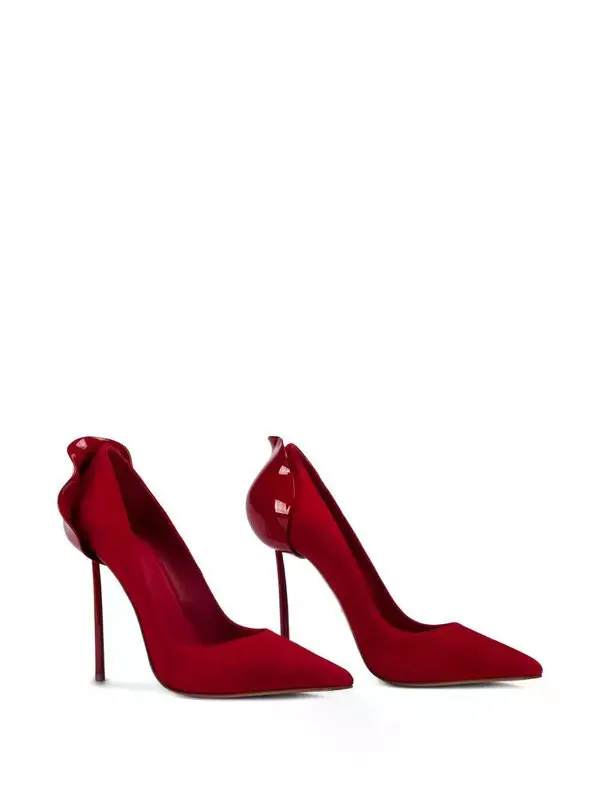 LE SILLA Petalo Blooming Heart Pumps - Red