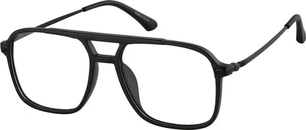 Zenni Aviator Full Rim Frame - Black