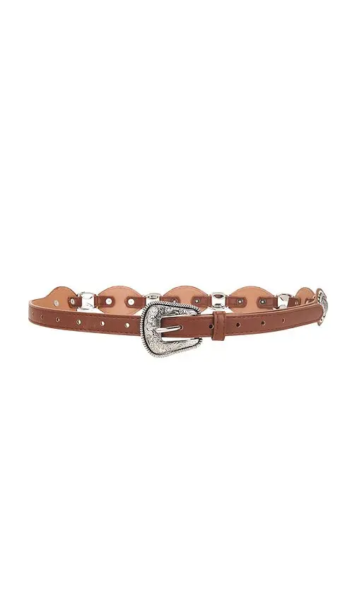 8 Other Reasons Single Buckle Belt - Dark Cognac