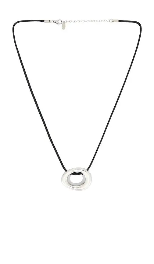 8 Other Reasons Cord Choker - Silver