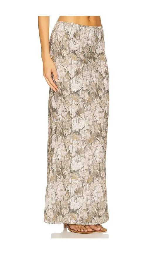 MONTCE Natalia Camouflage Print Skirt - Camo