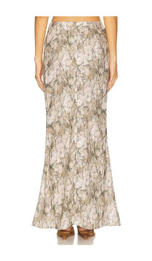 MONTCE Natalia Camouflage Print Skirt - Camo