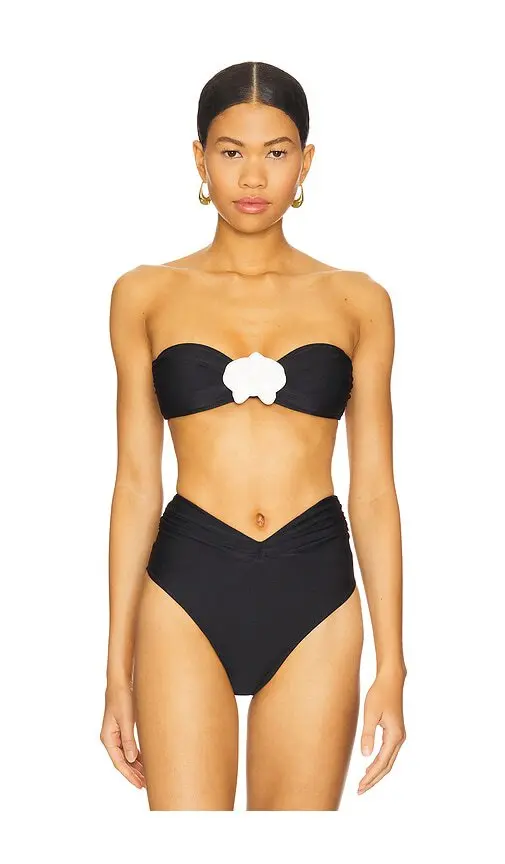SHANI SHEMER Callisto Bikini Top - Black