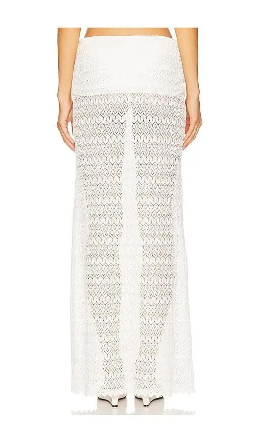 LOVERS AND FRIENDS Nadina Maxi Skirt - White