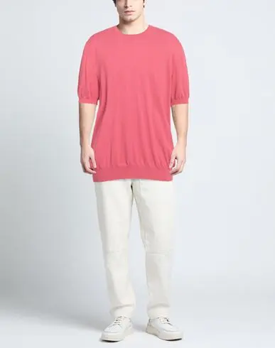 VIADESTE Cotton Crewneck Sweater - Pink