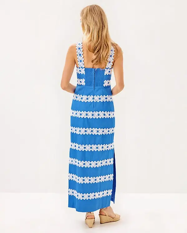 Lilly Pulitzer® Davis Maxi Dress - Sunwashed Blue