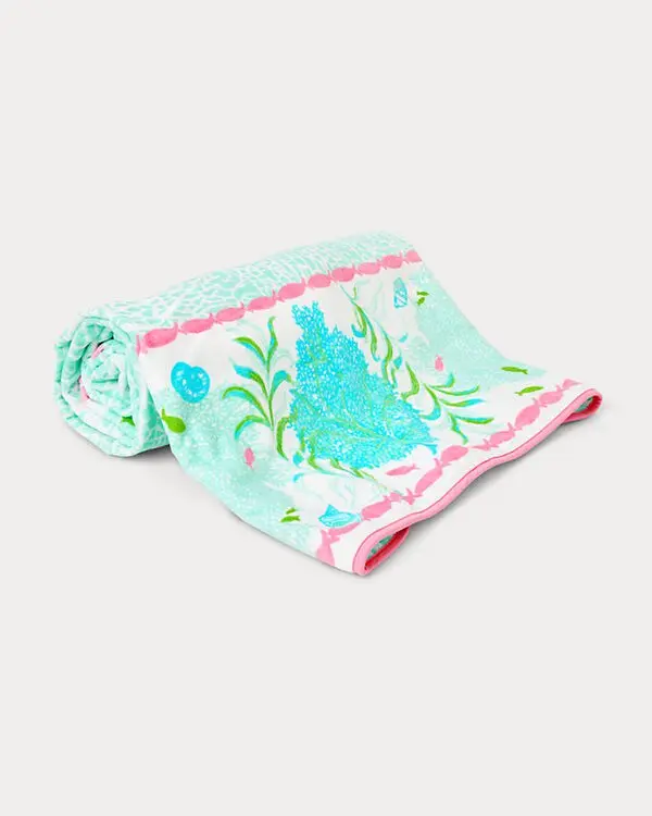 Lilly Pulitzer® Beach Lounger Towel - Mint Condition Fantastical