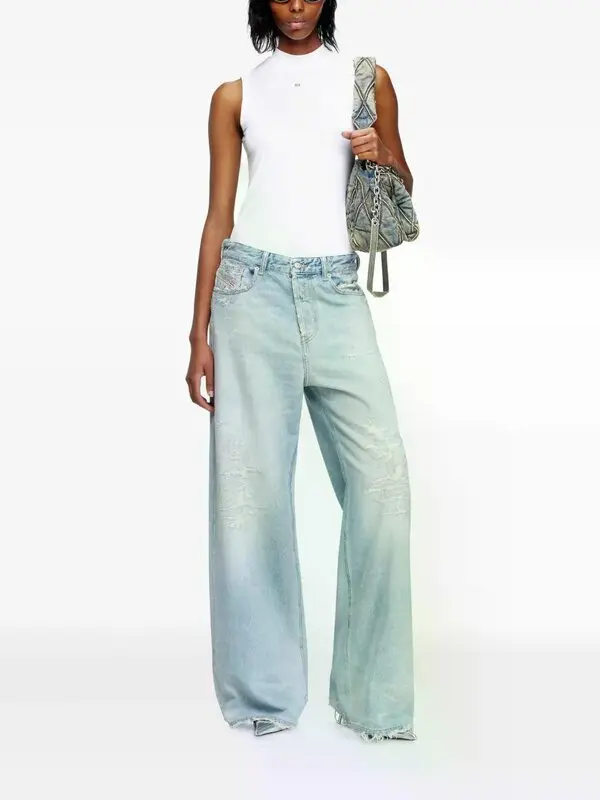 DIESEL® 1996 D-sire Distressed Jeans - Blue