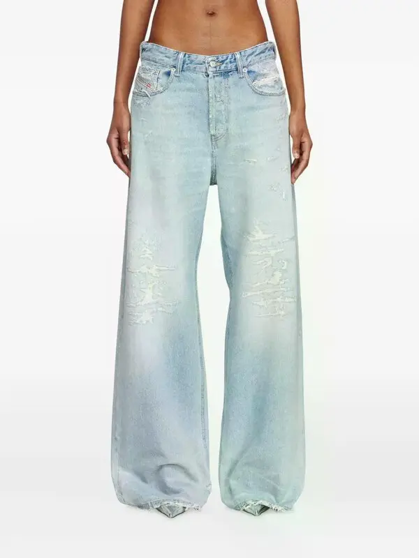 DIESEL® 1996 D-sire Distressed Jeans - Blue