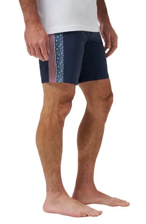 Travis Mathew Liberty Lights Swim Trunks