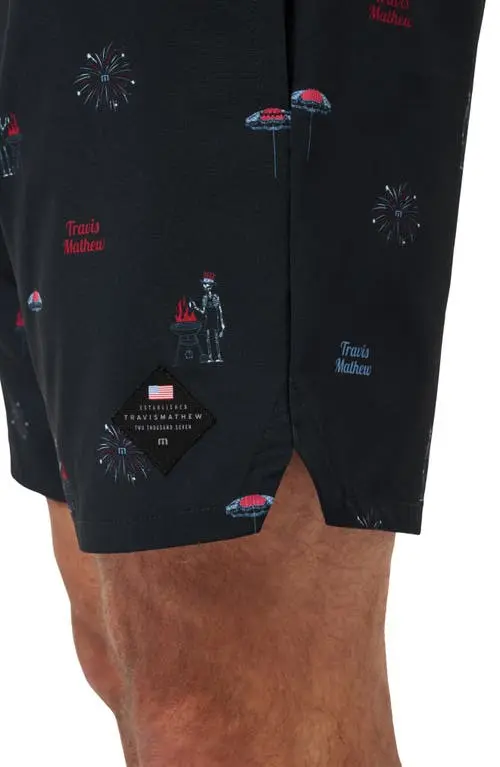 Travis Mathew Printed Board Shorts