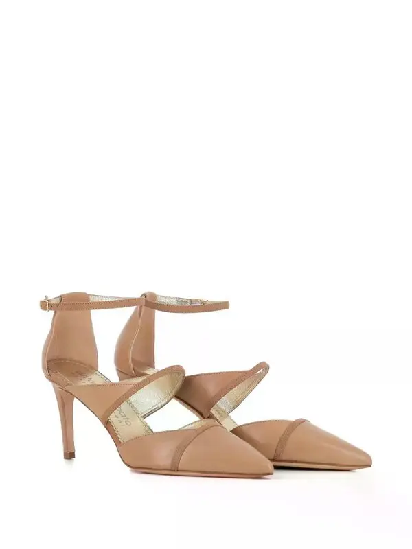 ANTONIO BARBATO MAESTRI VENEZIANI Cut-out Leather Pumps