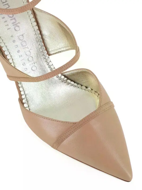 ANTONIO BARBATO MAESTRI VENEZIANI Cut-out Leather Pumps